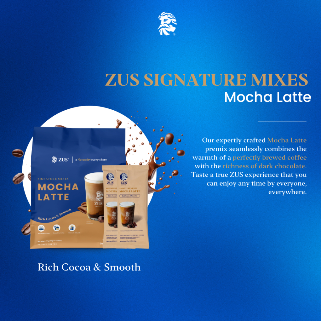 ZUS Signature Mixes Premium Instant Coffee - 12 sticks | Shopee Malaysia