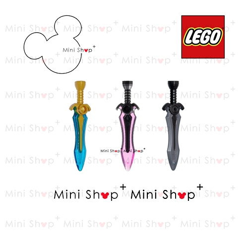 [Mini Shop+] LEGO Parts - Weapon: Weapon Sword Dark Blue Blade Trans ...
