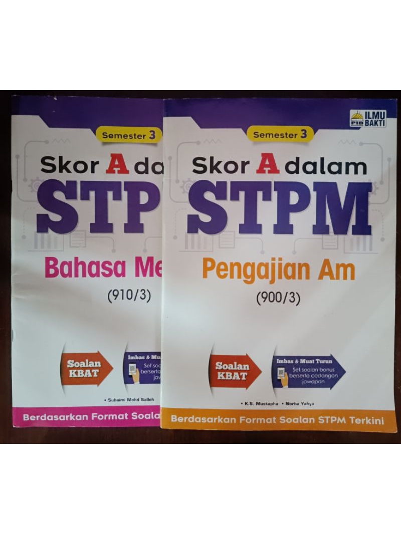PENGAJIAN AM&BAHASA MELAYU STPM SEMESTER 3 | Shopee Malaysia