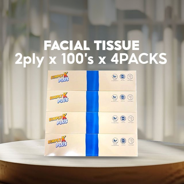 [Shopee Choice] Simply K Plus Tissue 2ply x 100's x 4 Pack | Shopee ...