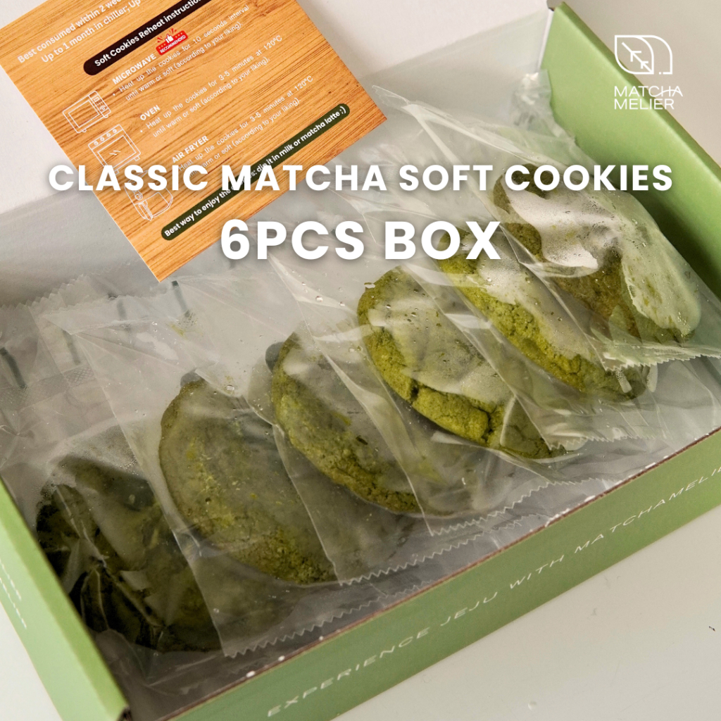 [Identical] MATCHAMELIER Classic Matcha Soft Cookies Set (6pcs ...