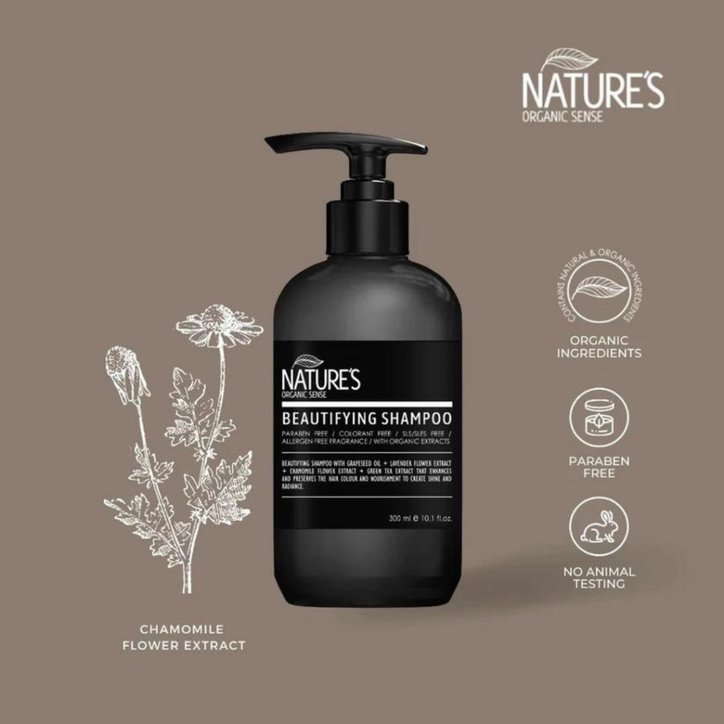 Nature's Organic Sense Beautifying Hair Shampoo 300ml | Shopee Malaysia