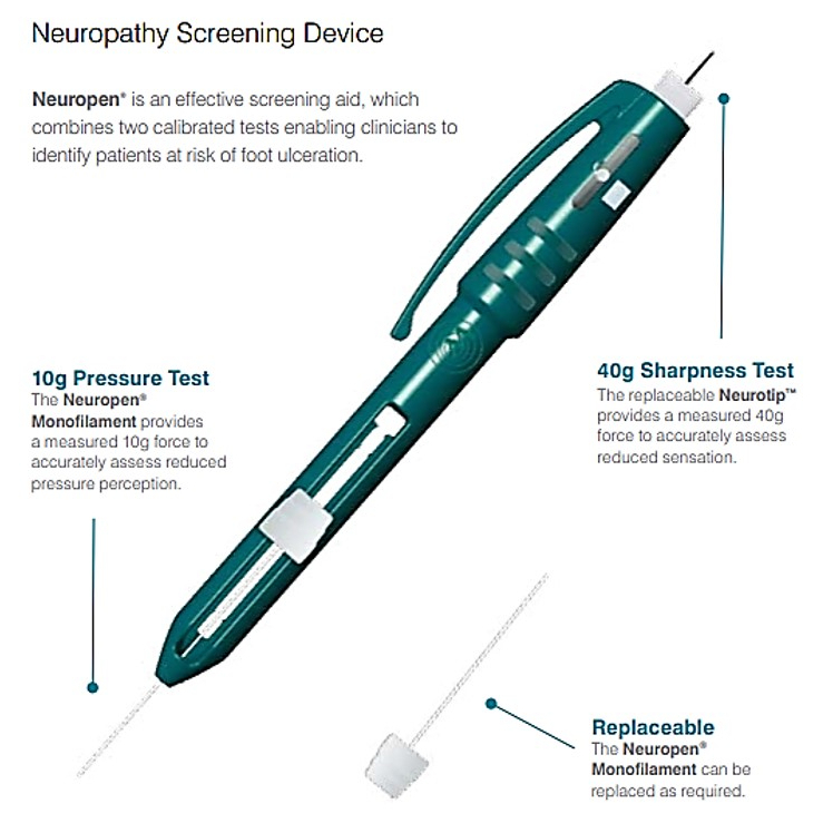 Owen Mumford NT0100 NEUROPEN Neuropathy Screening Device (1's/Box ...