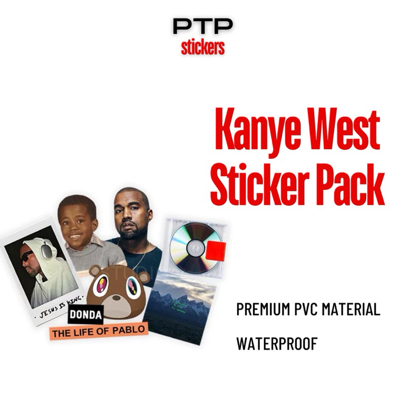 Kanye West Sticker Pack - Donda Ye Jesus Is King | Shopee Malaysia