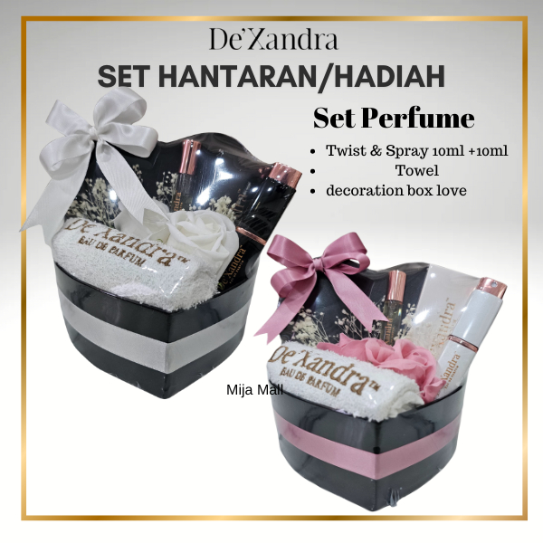 Perfume set gift box birthday for women men hadiah harijadi anniversary ...