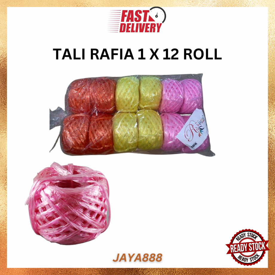 Tali/ Tali Rafia / Raffia String / Plastic String / Tali Rafia Plastik ...