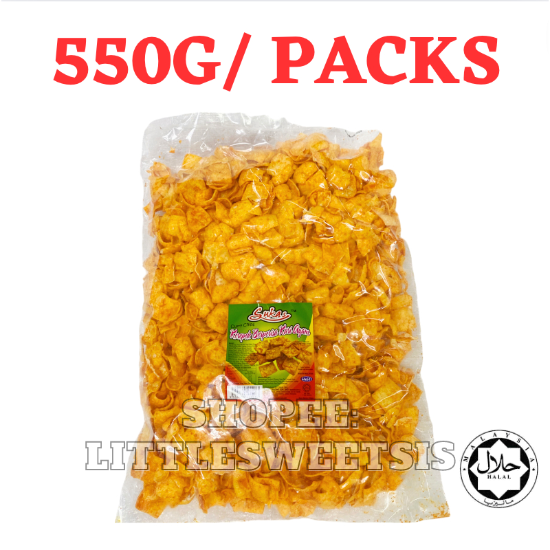 SUKAS CURRY CHIPS [550G] / KEREPEK BEPERISA KARI AYAM / KARI CHIPS ...