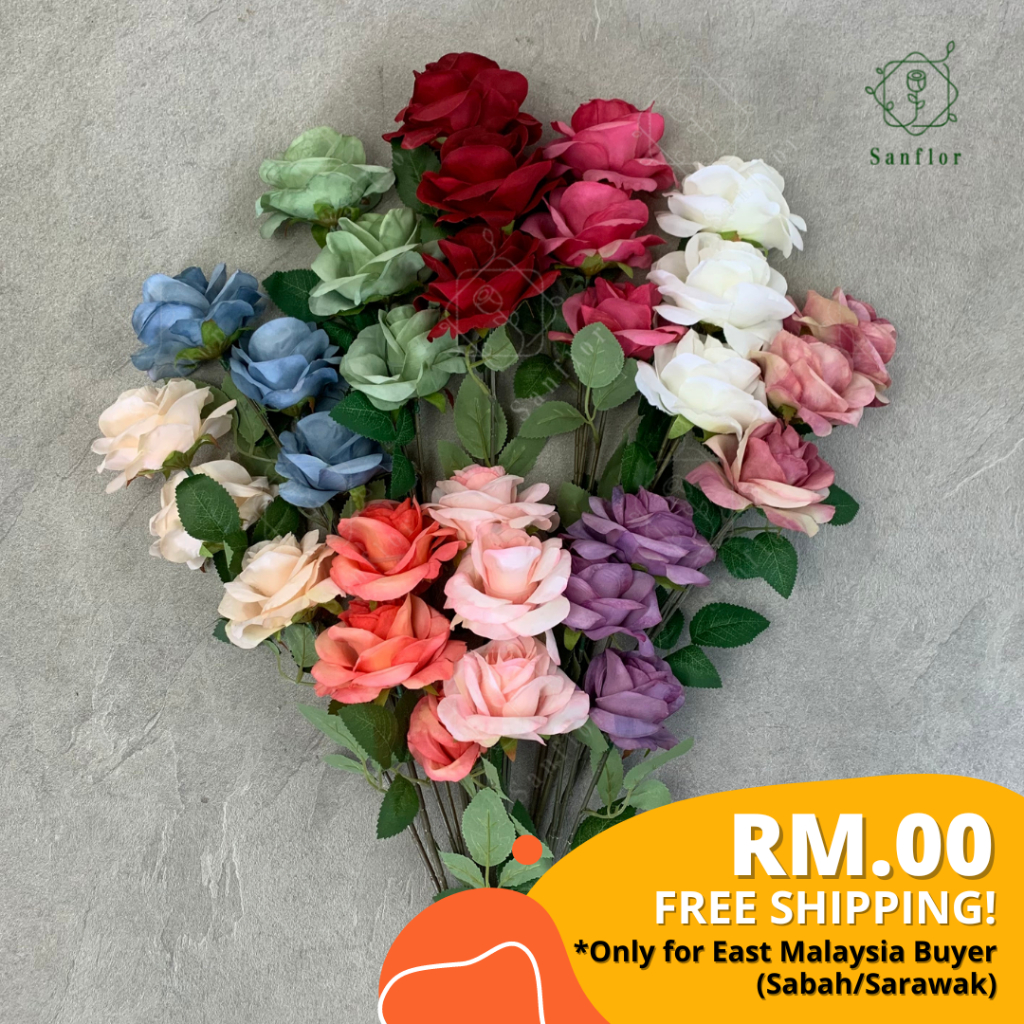 FOR EAST MALAYSIA SABAH SARAWAK - BUNGA ROSE DIAMOND K3 ARTIFICIAL ...