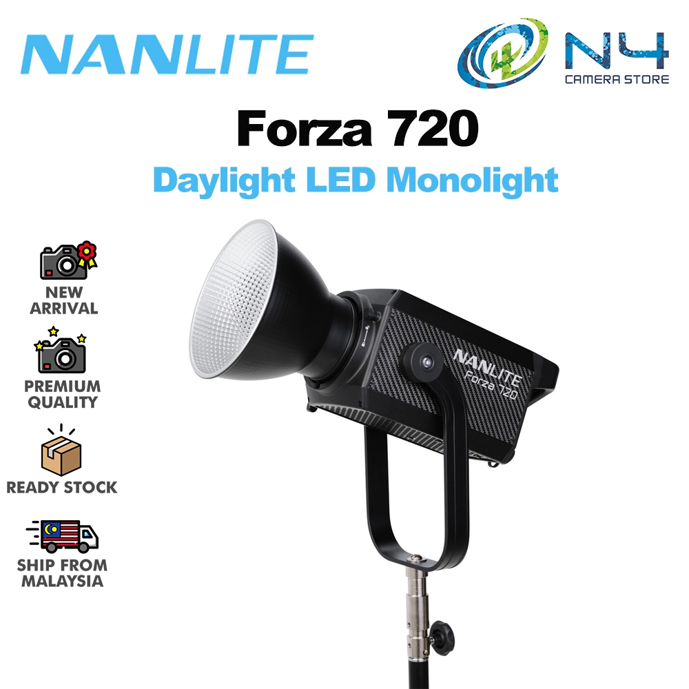 Nanlite Forza 720 LED Spotlight Daylight Led Monoligh Lighting & Studio ...