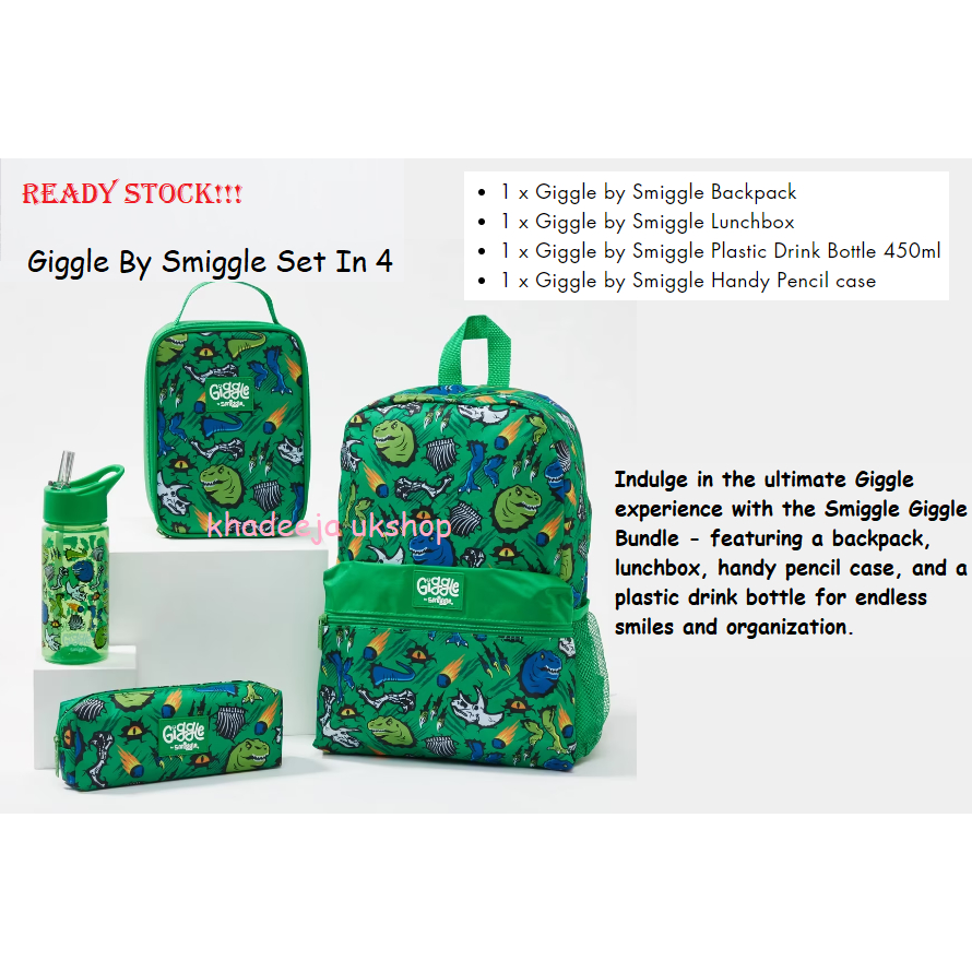 Giggle By Smiggle 4 Piece Bundle - Green | Shopee Malaysia