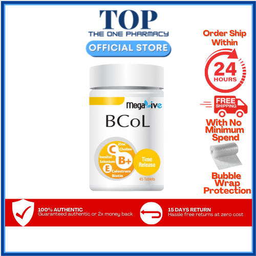 Megalive BCoL (45's/ 2x45's) | Shopee Malaysia