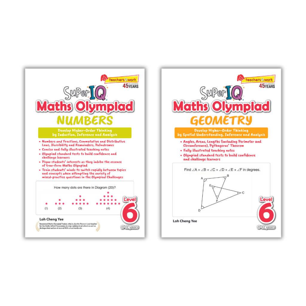 Super IQ Maths Olympiad Level 6 | Skill-based | Primary Maths School ...