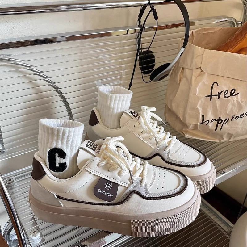 READY STOCK Deno Sneaker Women's Casual Sports Shoes Kasut Sukan Wanita ...