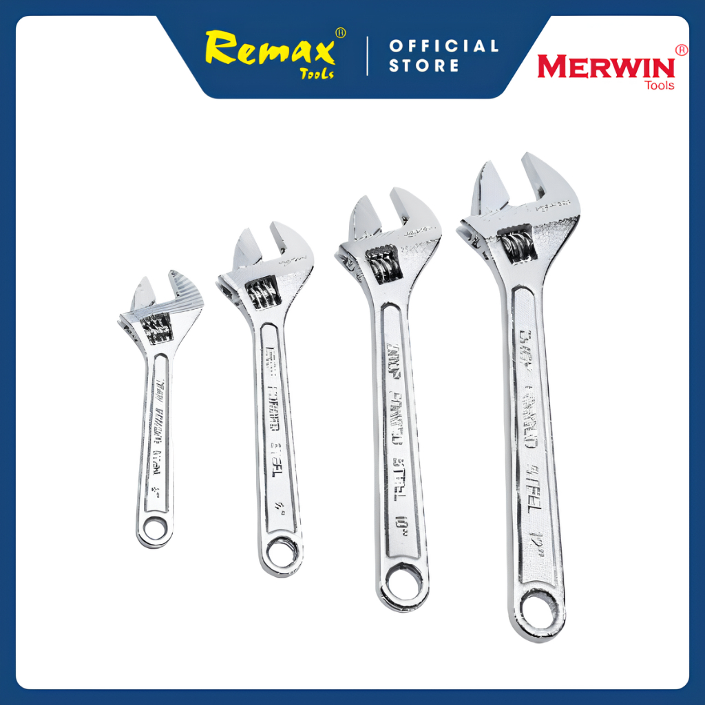 Merwin Adjustable Wrench Spana Hidup 6''-15'' ( 150mm-300mm ) Switch ...