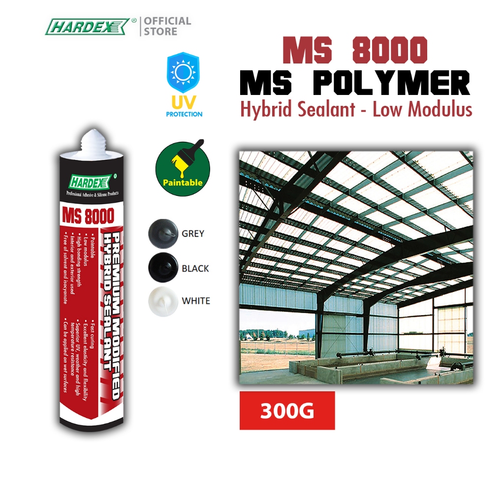 HARDEX Hybrid Sealant-Construction Grade (MS-8000) | Shopee Malaysia
