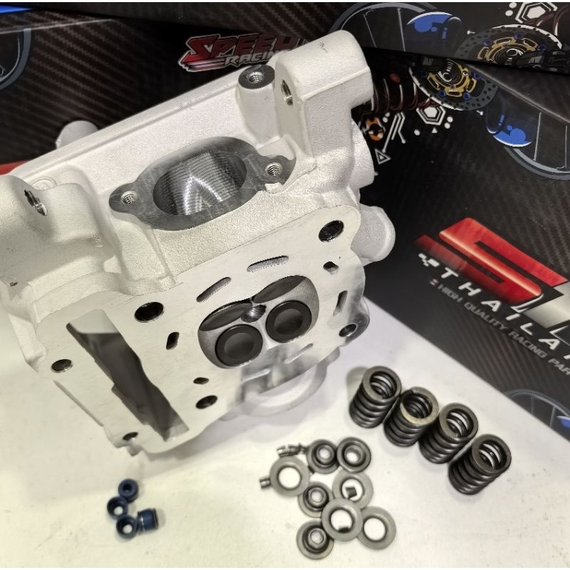 S1R YAMAHA Y16 20/23 22/25 SUPER CNC PORTING CYLINDER HEAD ASSY (VALVE ...