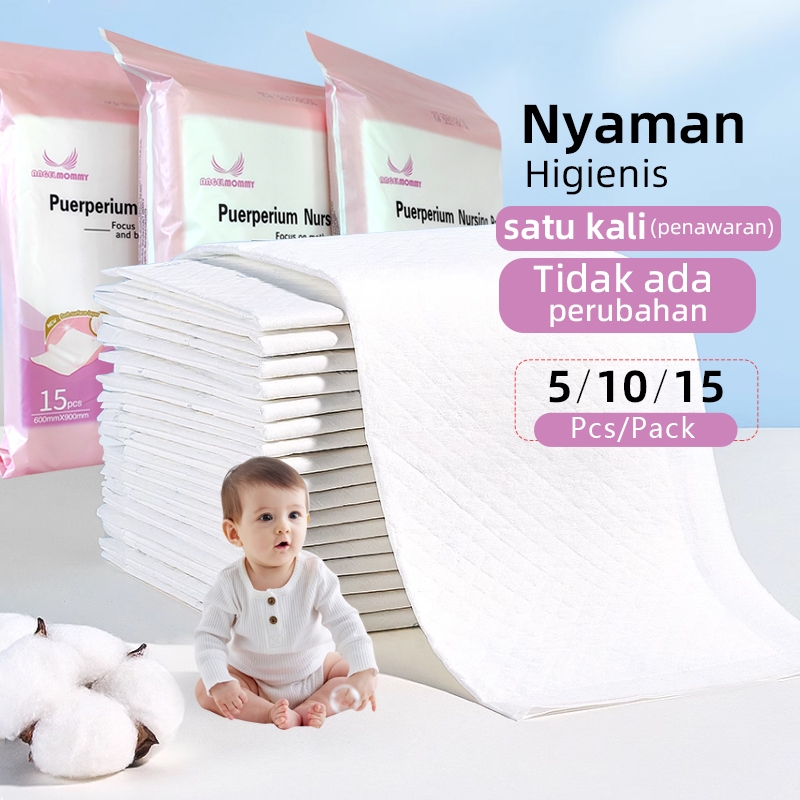 Disposable Underpad Breathable Changing Pad Baby Infant Bed Urine Pad ...