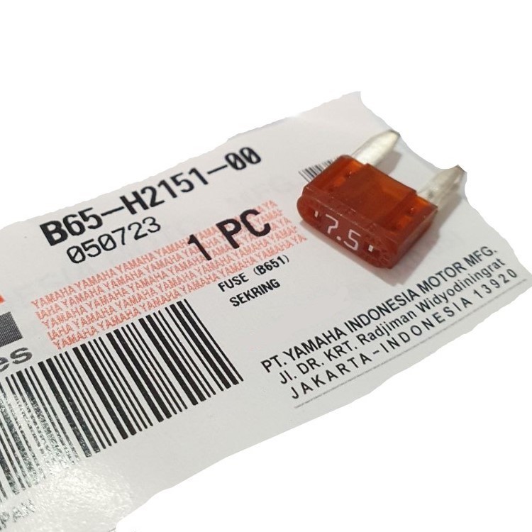 Yamaha NVX Mini Fuse 7.5A - B65-H2151-00 (100% Original) | Shopee Malaysia