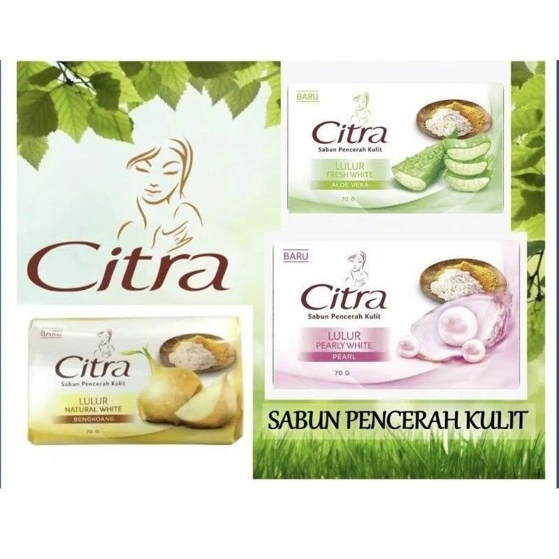 Citra Soap 70g/ Bengkoang/ Aloe Vera/ Pearl@ asli INDONESIA | Shopee ...