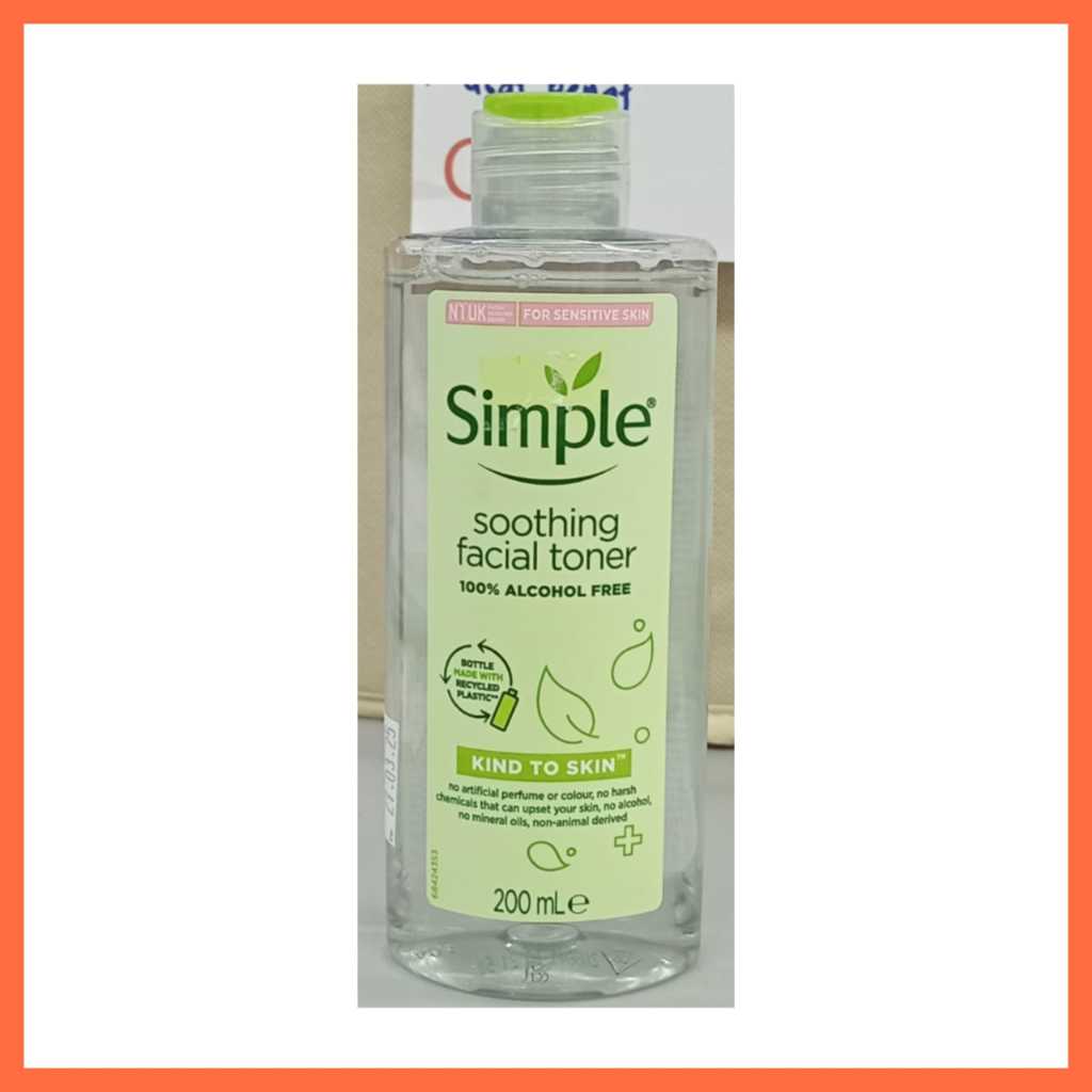 SIMPLE SOOTHING FACIAL TONER (200ML) | Shopee Malaysia