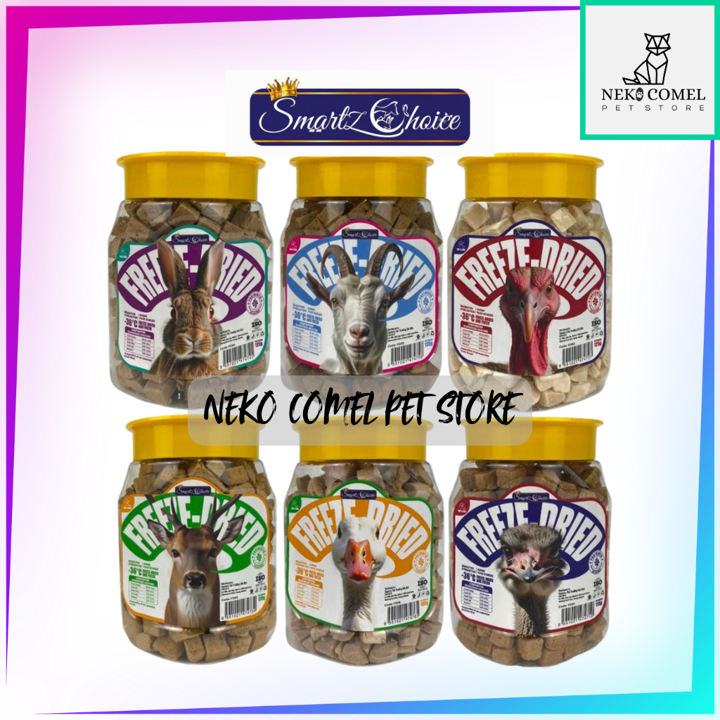 Smart Choice Freeze Dried / Booster Gemuk / Makanan Kucing Dan Anjing ...