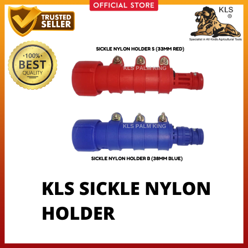 KLS Sickle Nylon Holder Red & Blue / Pengunci & Pemegang Sabit ...