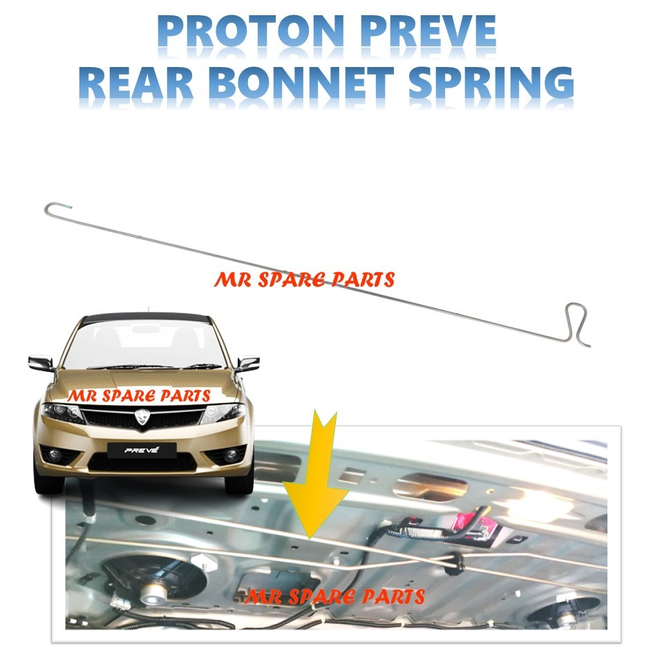 PROTON PREVE REAR BONNET SPRING | Shopee Malaysia