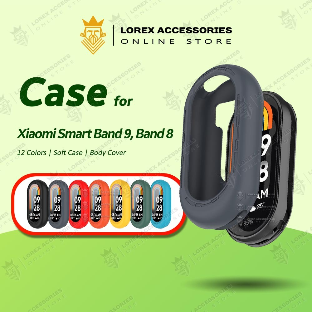 Case for Xiaomi Smart Band 9, Band 8 (mi band 9/8), Soft Cover ...