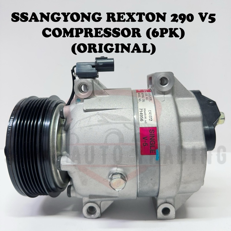 SSANGYONG REXTON 290 V5 COMPRESSOR (6PK)(ORIGINAL) | Shopee Malaysia