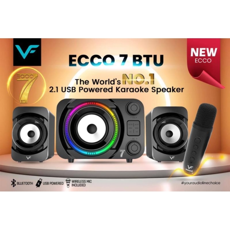 ECCO 7 BTU 2.1 MULTIMEDIA SPEAKER | Shopee Malaysia