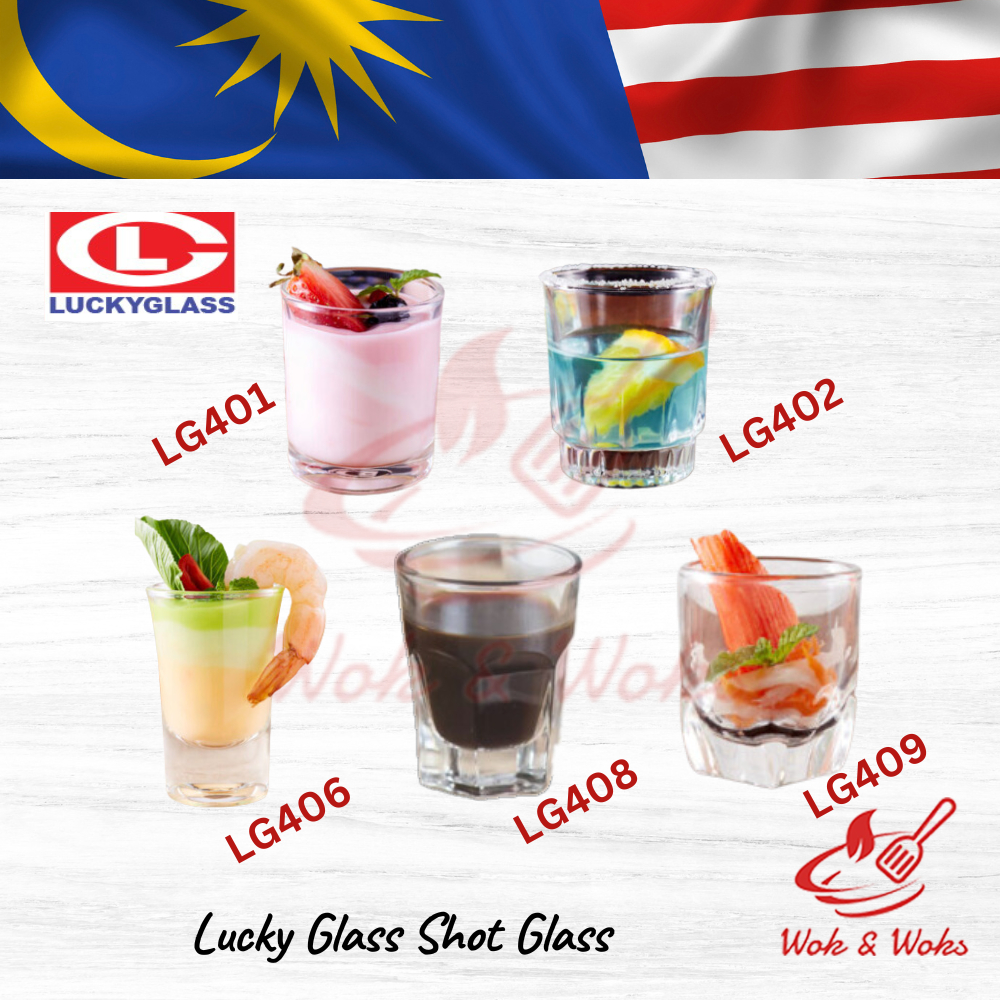 Lucky Glass Brand Shot Glass / Kaca Shot Jenama Lucky Glass | Shopee Malaysia