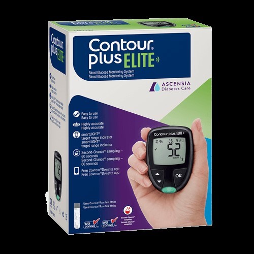 Contour Plus Elite Blood Glucose Monitoring System (Meter Only ...