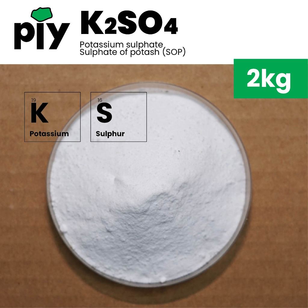 [2kg] Baja SOP Kalium sulfat / Potassium sulphate / Sulphate of Potash ...