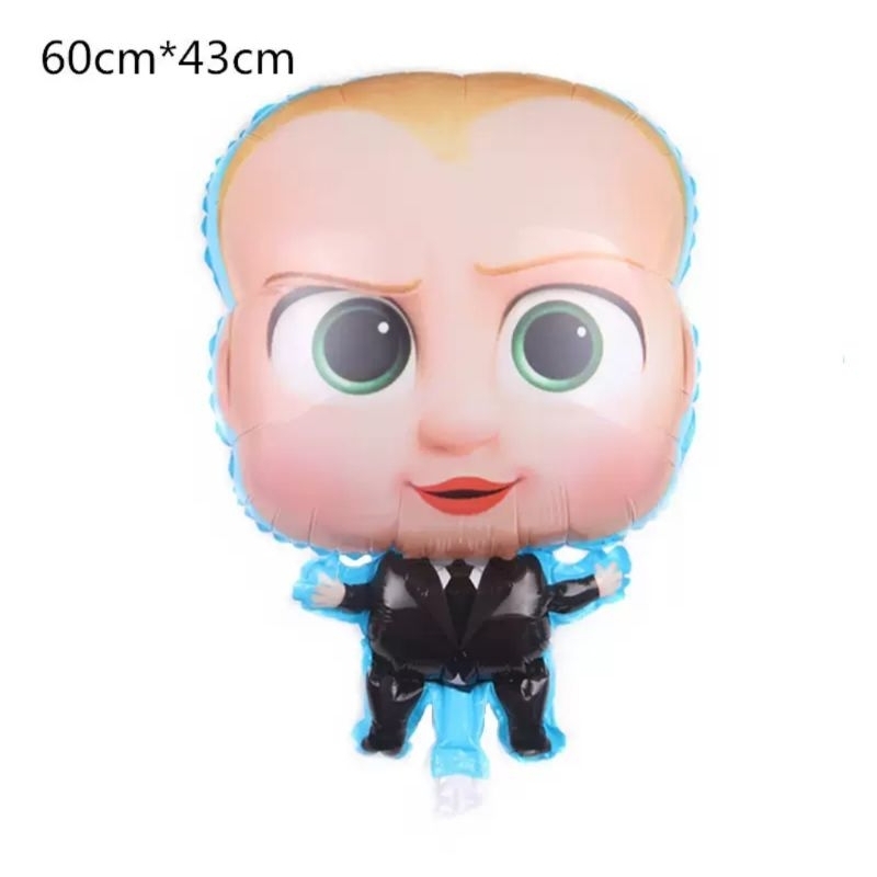 BOS BABY shaped baby balloon baby cartoon birthday party wedding dress ...