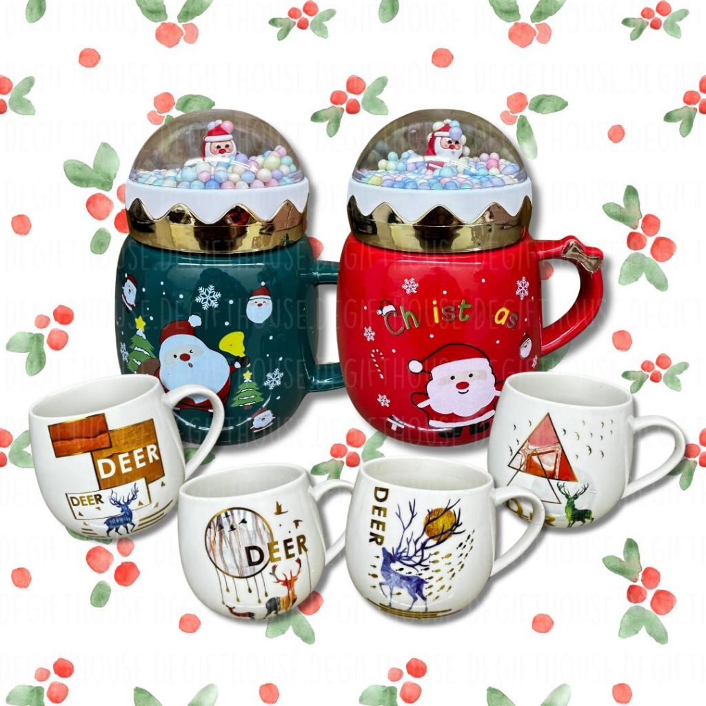 Christmas Gift Christmas Mug Hadiah Krismas Murah Cawan Christmas ...