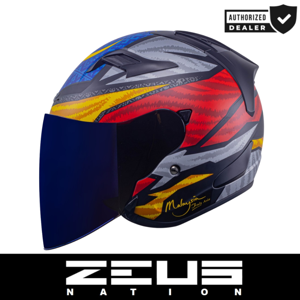Zeus Helmet ZS-627 Merdeka Limited Edition (Limited 670 pieces ...