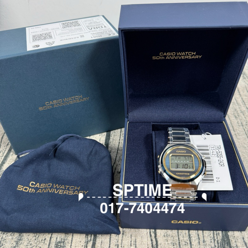 CASIO TRON WATCH 50TH ANNIVERSARY MADE IN JAPAN TRN-50SS-2ADR / TRN ...