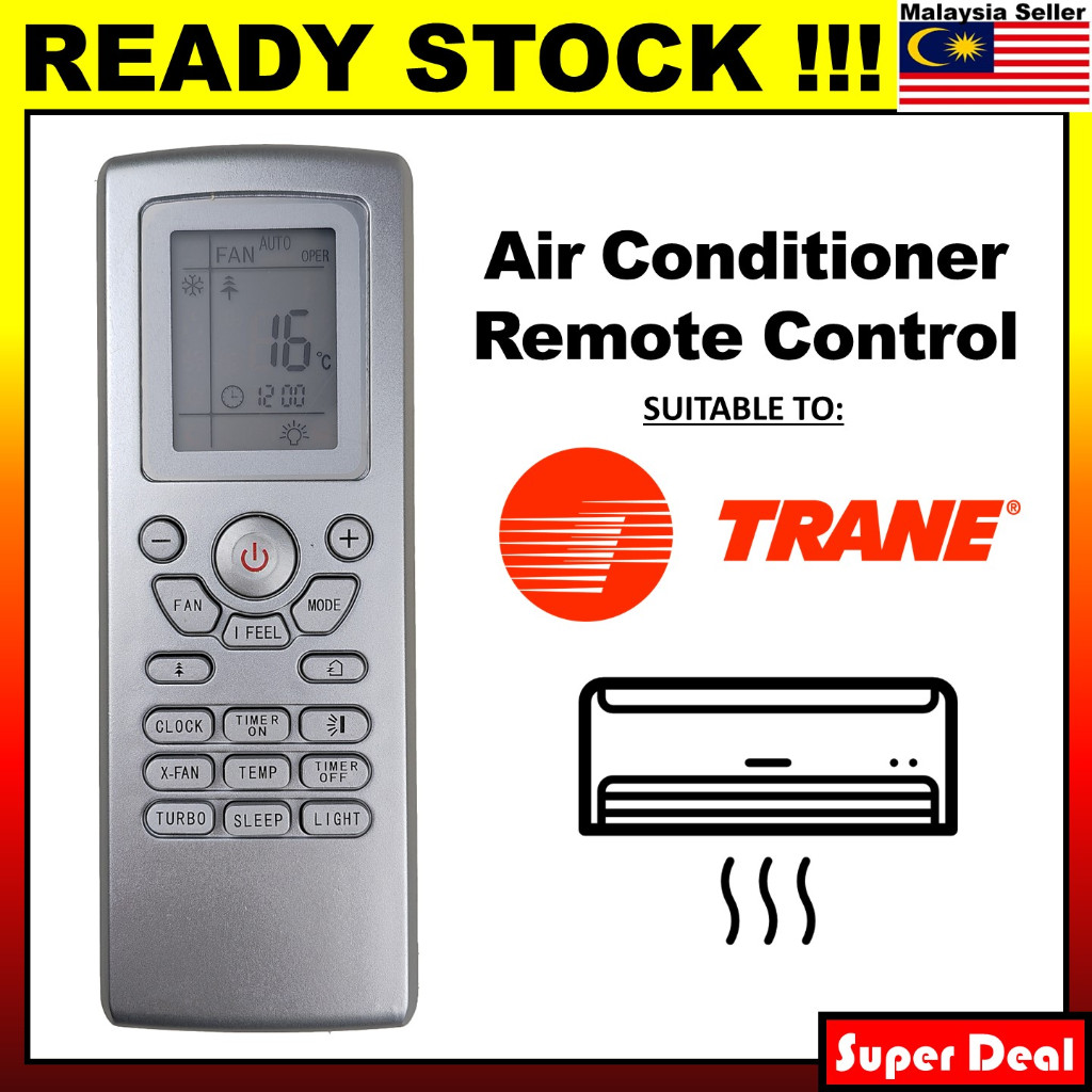 TRANE Aircond Air Conditioner Remote Control Replacement (YT1F) Ready ...