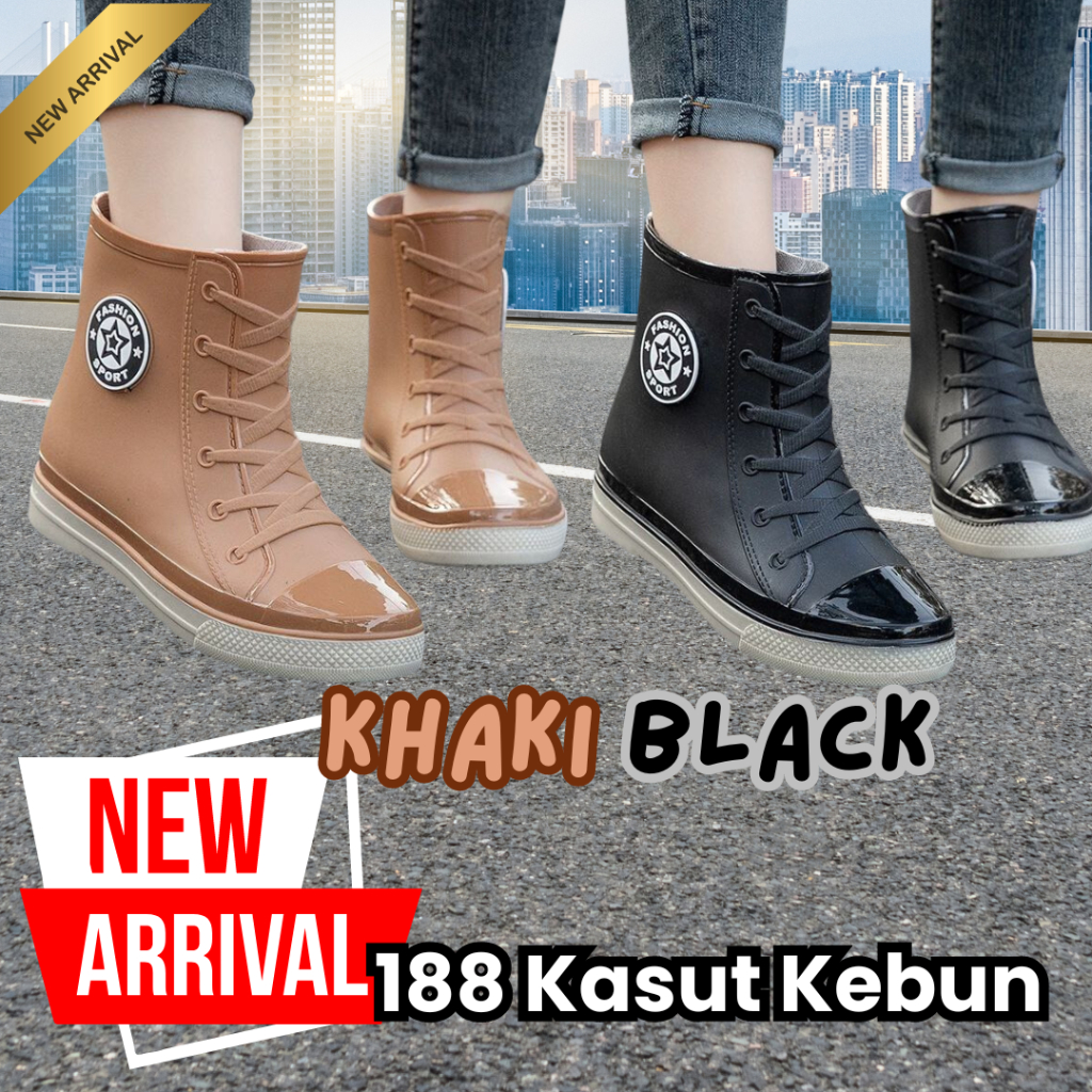 188 Kasut Kebun/Sawah Perempuan berkualiti tinggi/100% Getah/Ladies ...