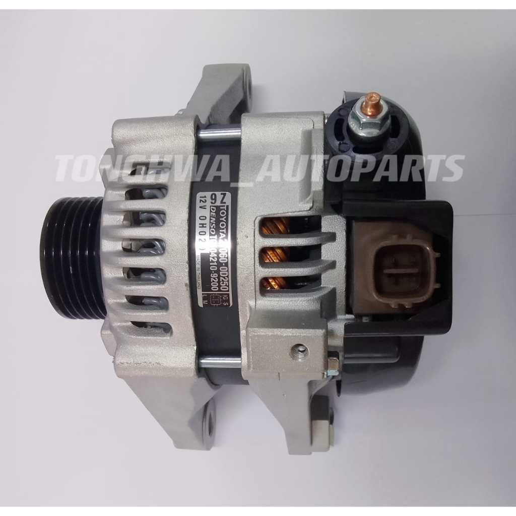 ALTERNATOR TOYOTA ALTIS / WISH 4PIN 6PK 12V 85A | Shopee Malaysia