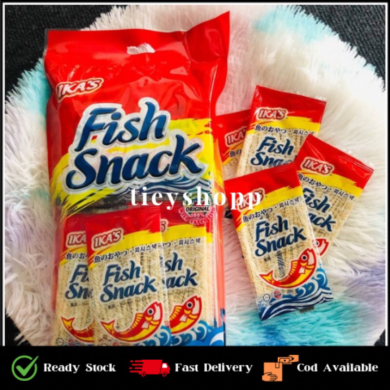🔥 (1 Pack) Snack Ikan Ika’s Original Wild Catch Fish Perisa Asli 🔥 ...