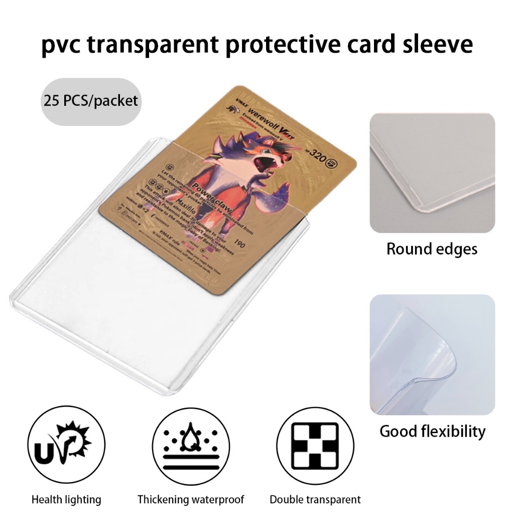 PVC Game Card Case Star Photo Album Card Protective Case HD Photo ...