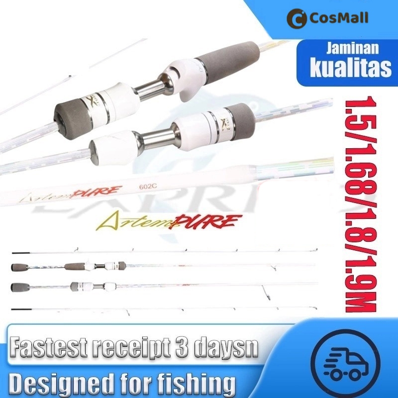 NEW ArtemisPure UL Fishing Rod 1.5m/1.68m/1.8m/1.98m/2.1M Carbon Solid ...