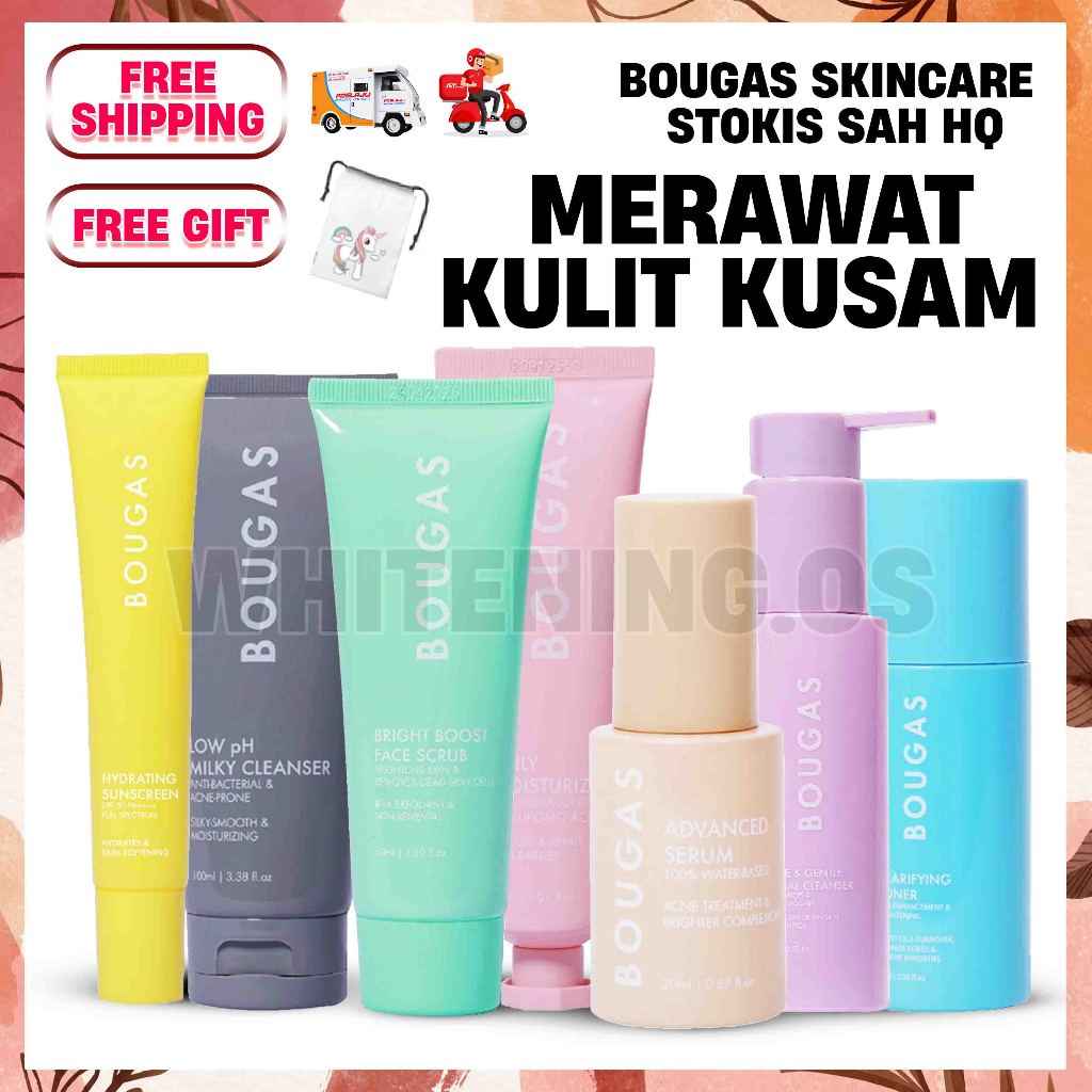 [READY STOCK] BOUGAS BEAUTY Serum Bougas Moisturizer Bougas Toner ...