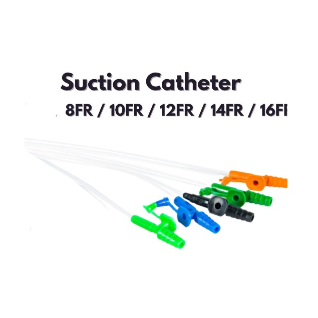 Suction Catheter with Finger Tips Control, Sterile Packaging fr10 (MADE ...