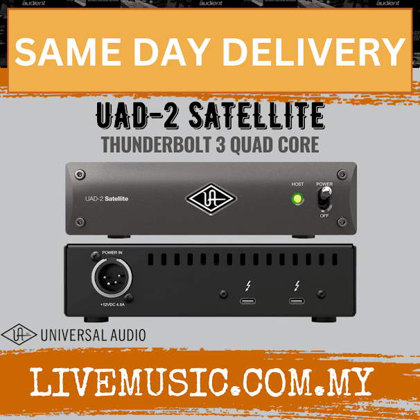 Universal Audio UAD-2 Satellite Thunderbolt 3 QUAD Core ( UAD 2 QUAD/ UAD2QUAD ) | Shopee Malaysia