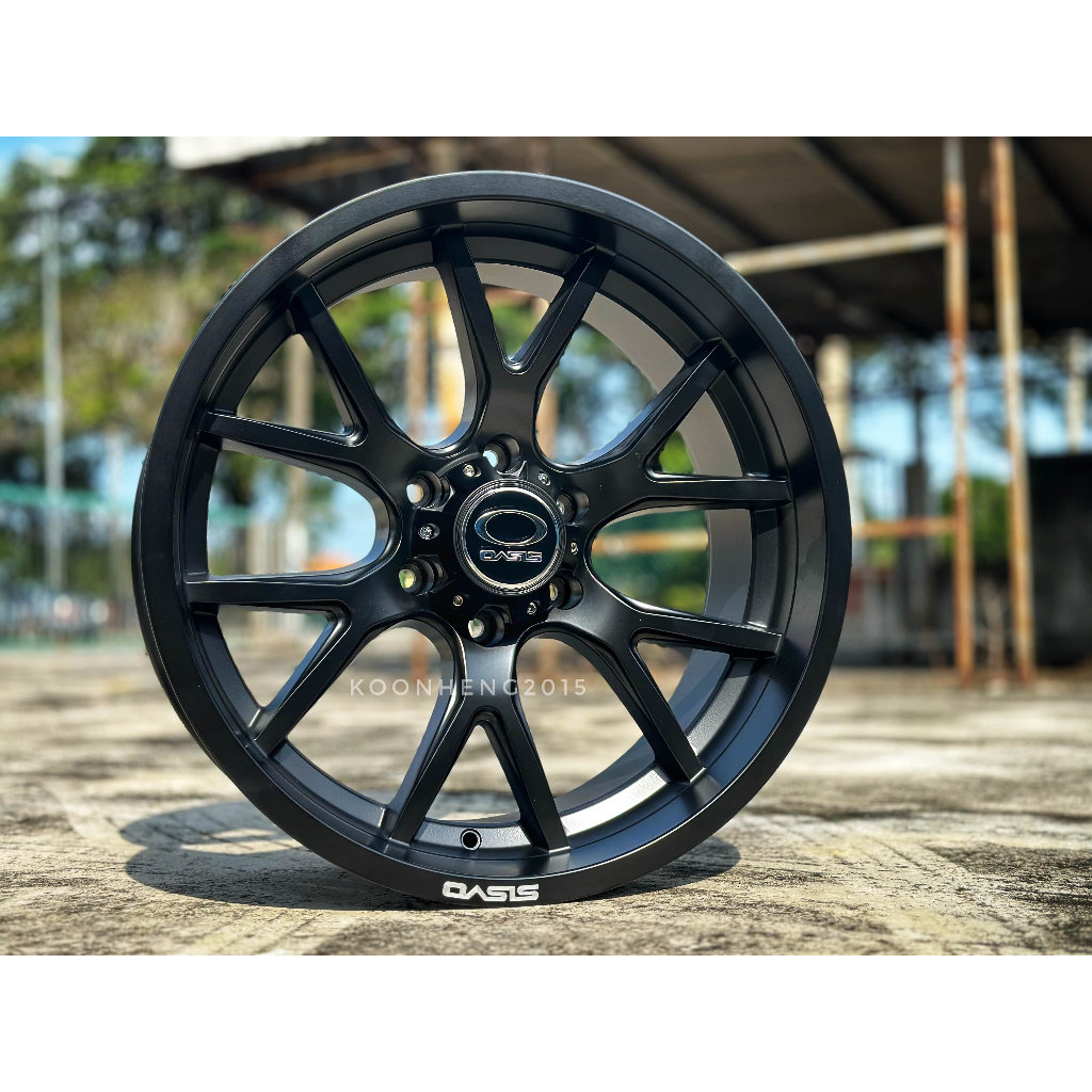 New 4x4 OFFROAD Sport Rim OASIS WHEELS 20x9J 6x139 ET0 MATT BLACK ...