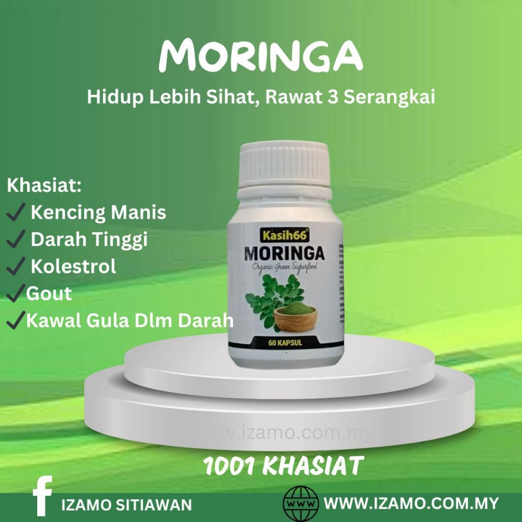 ORIGINAL 60 KAPSUL MORINGA LULUS KKM | Shopee Malaysia