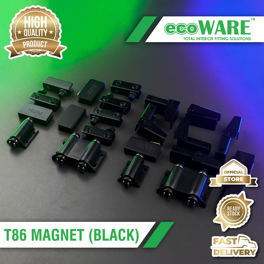 ecoWARE Hi Fi Hinge Cabinet Glass Magnet Door Catch Door Latch Door ...