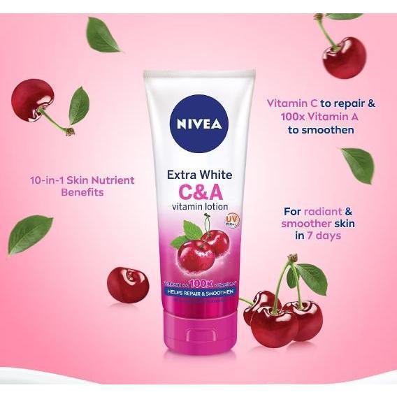 Nivea Extra White Vitamin C & A Body Lotion 320ml | Shopee Malaysia